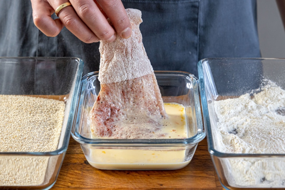 Panieren wie ein Profi: Die richtige Reihenfolge