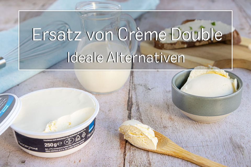 Crème Double Ersatz: 6 ideale Alternativen | Rezepte