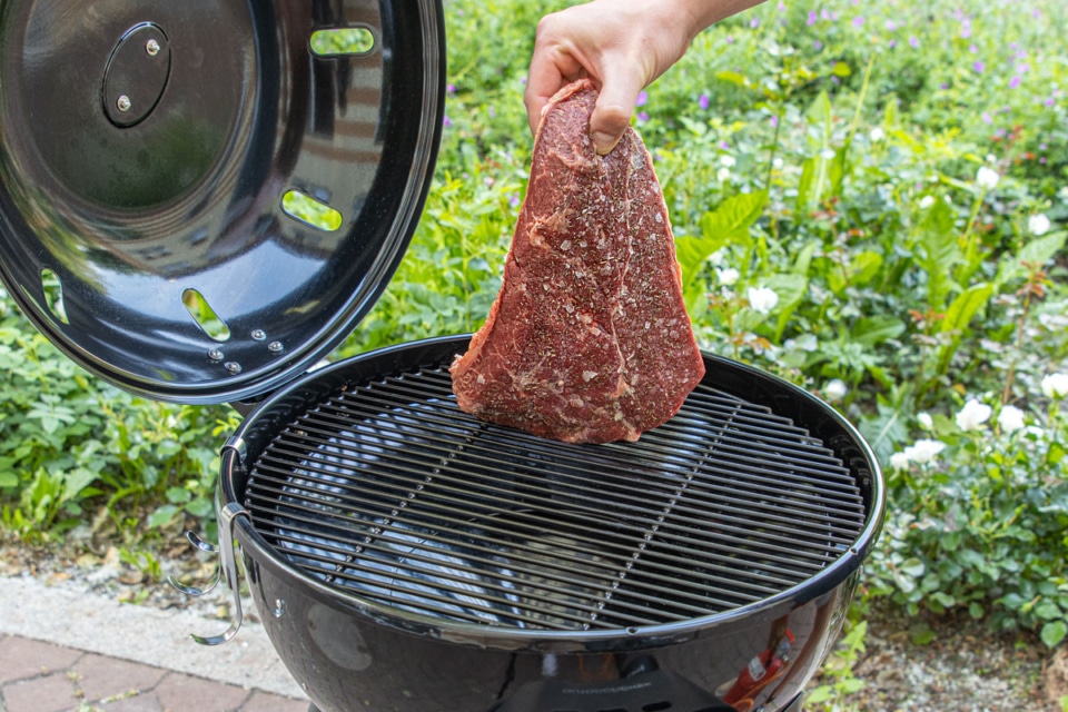 Rindertafelspitz im Ganzen grillen: Gegrillter Tafelspitz | Rezept