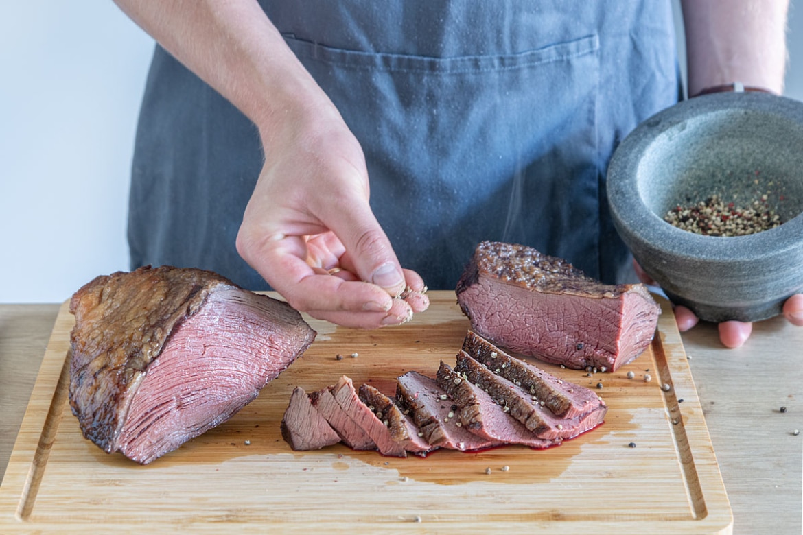 Rindertafelspitz im Ganzen grillen: Gegrillter Tafelspitz | Rezept - eat.de