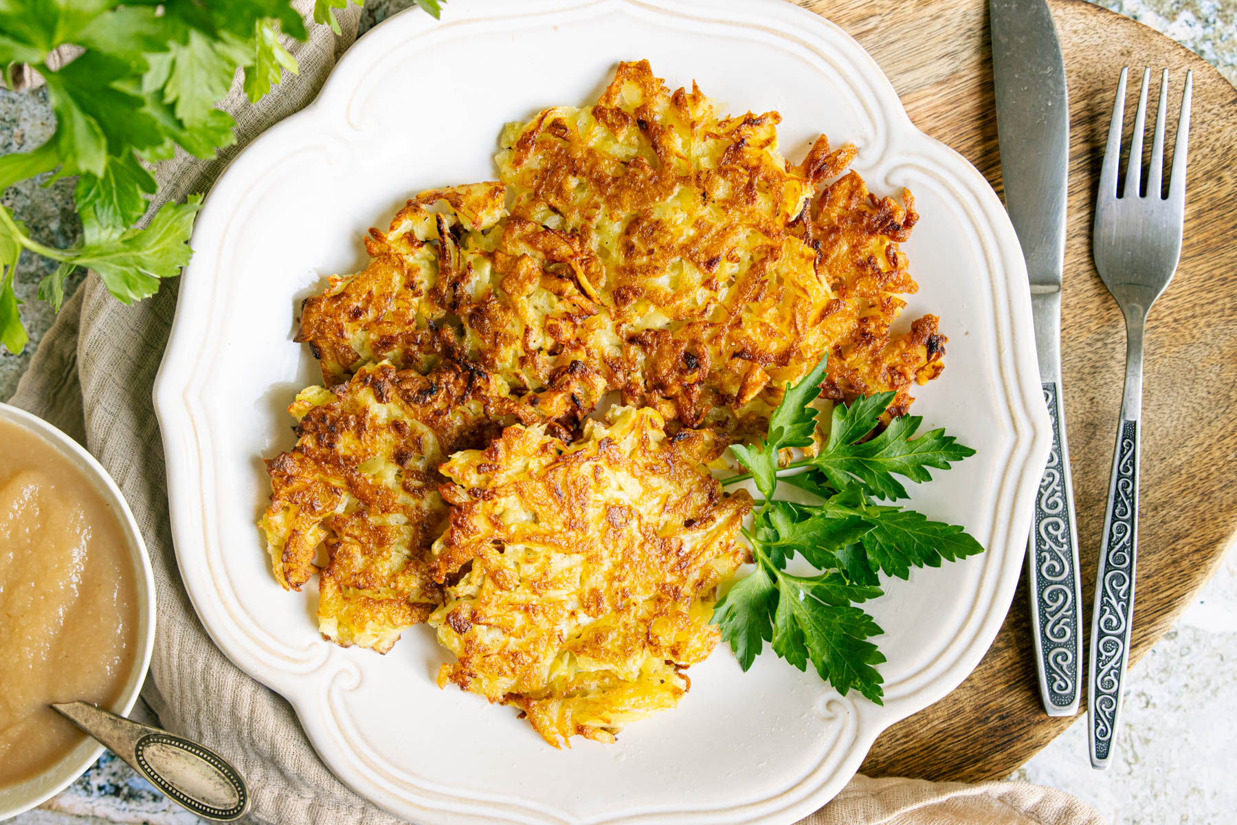 Omas Kartoffelpuffer Rezept Gekochte Kartoffeln