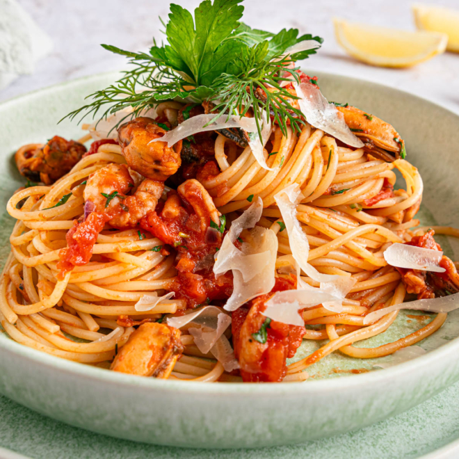 Genussvolle Rezepte für Pasta mit Fisch & Meeresfrüchten