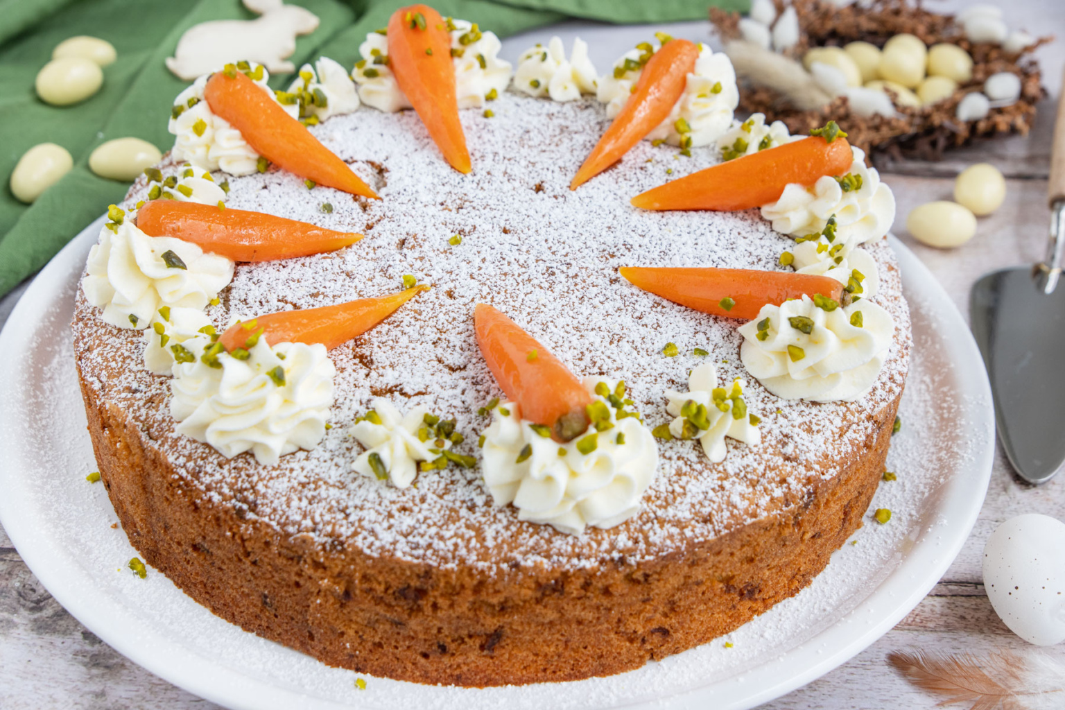 Osterkuchen: Rezept für Rüblikuchen