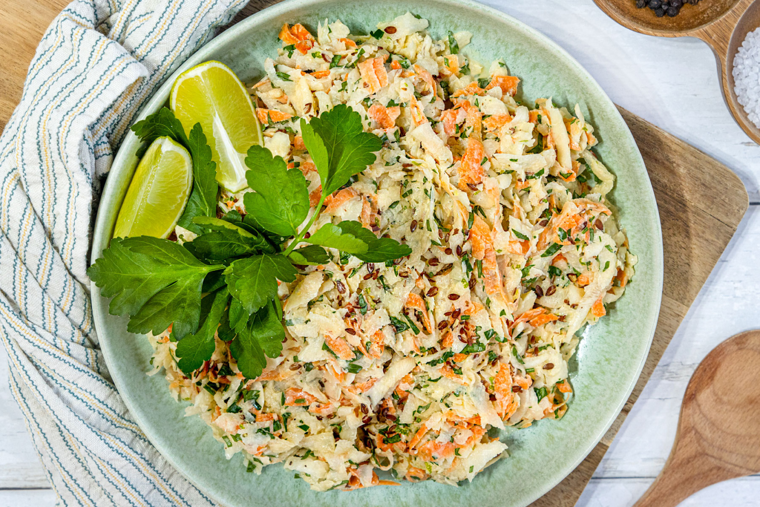 Schwarzer Rettich Salat Rezept