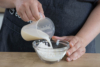 Süße Blätterteig-Teilchen mit Vanillepudding | Rezept
