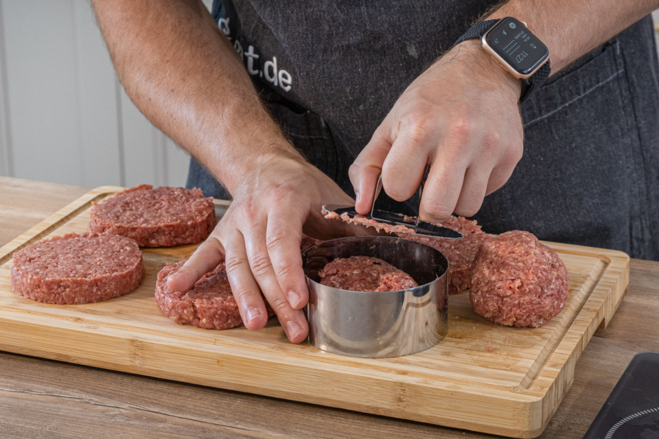 Einfache Burger-Wraps | Rezept