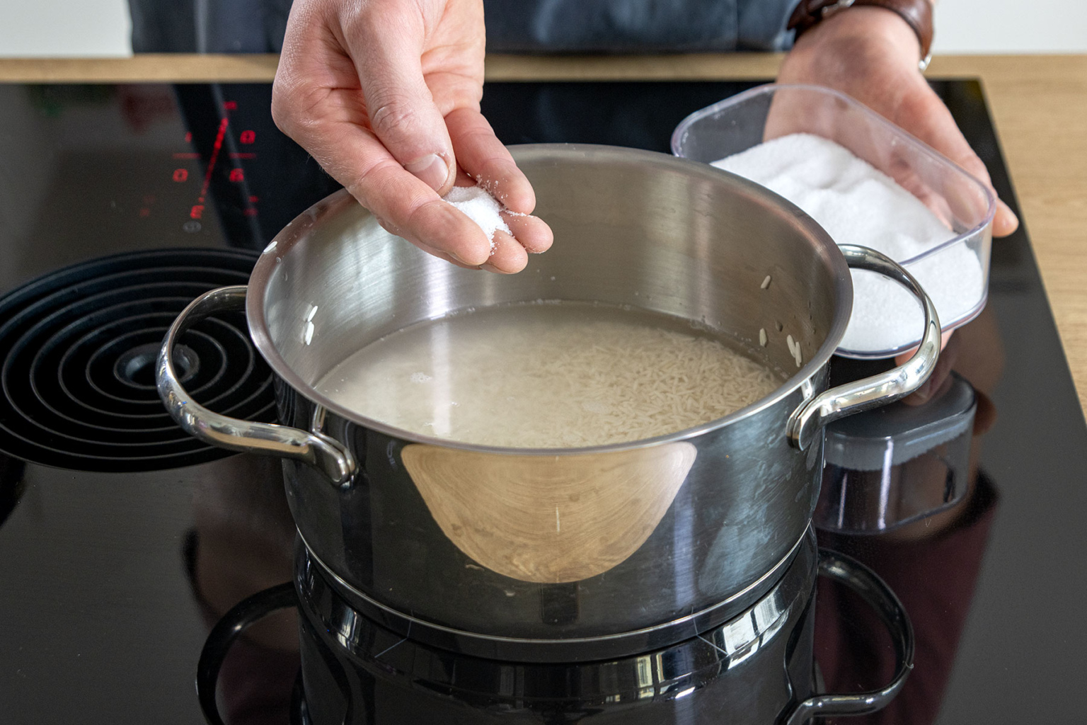 Zubereitung: Basmati-Reis richtig kochen | Rezept