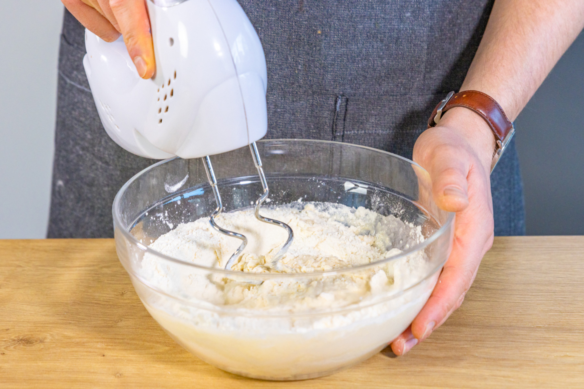 Ungarischen Langos-Teig selber machen