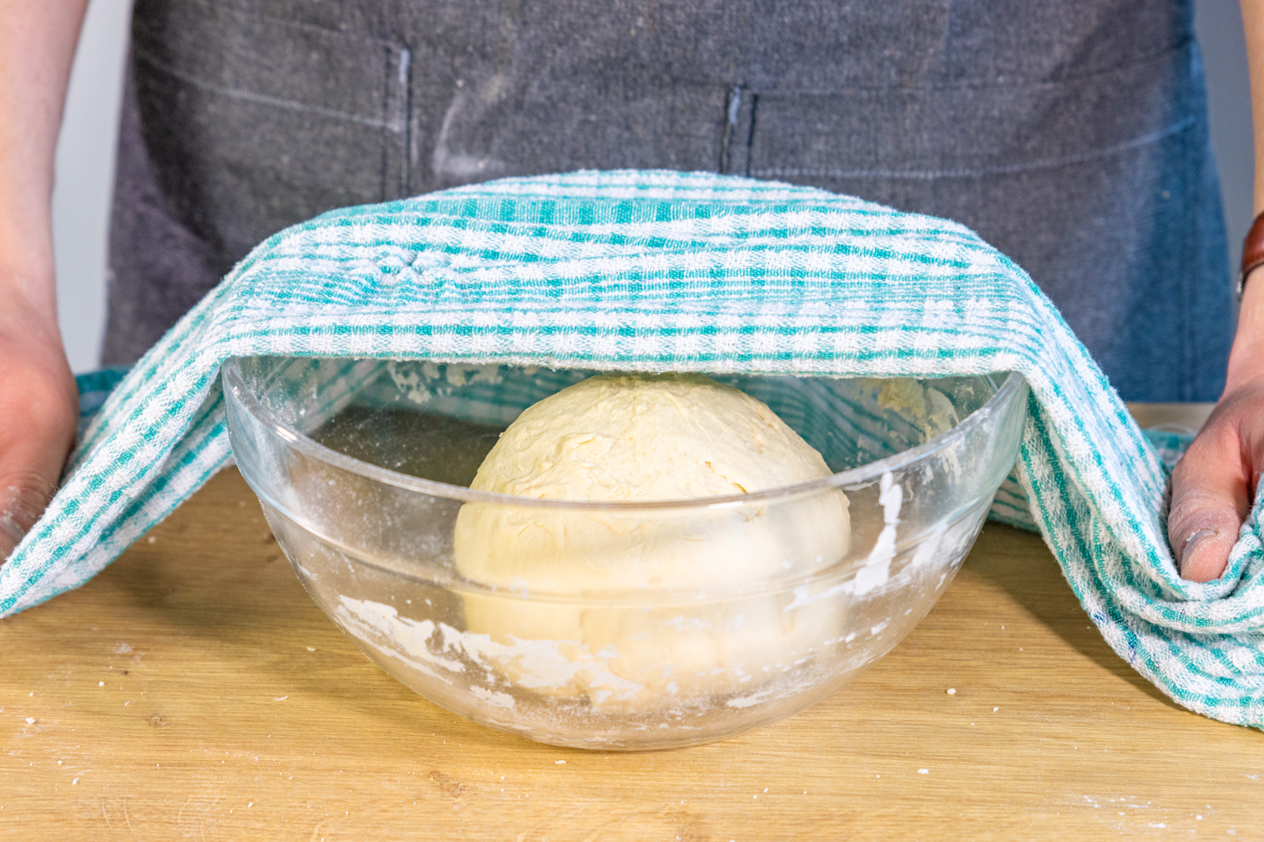 Ungarischen Langos-Teig selber machen