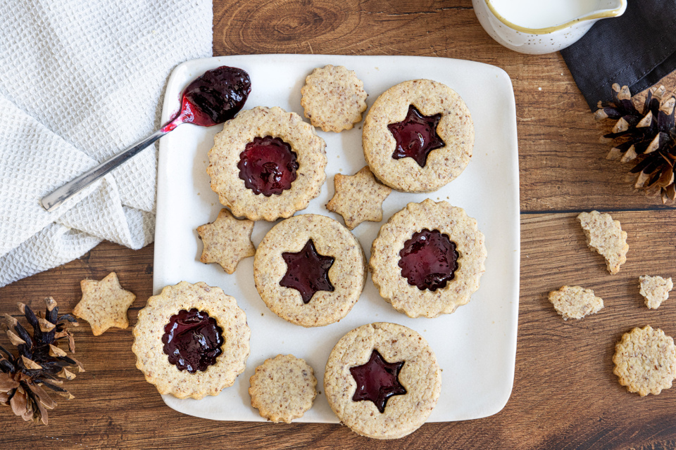 Mandel-Spitzbuben | Rezept - eat.de