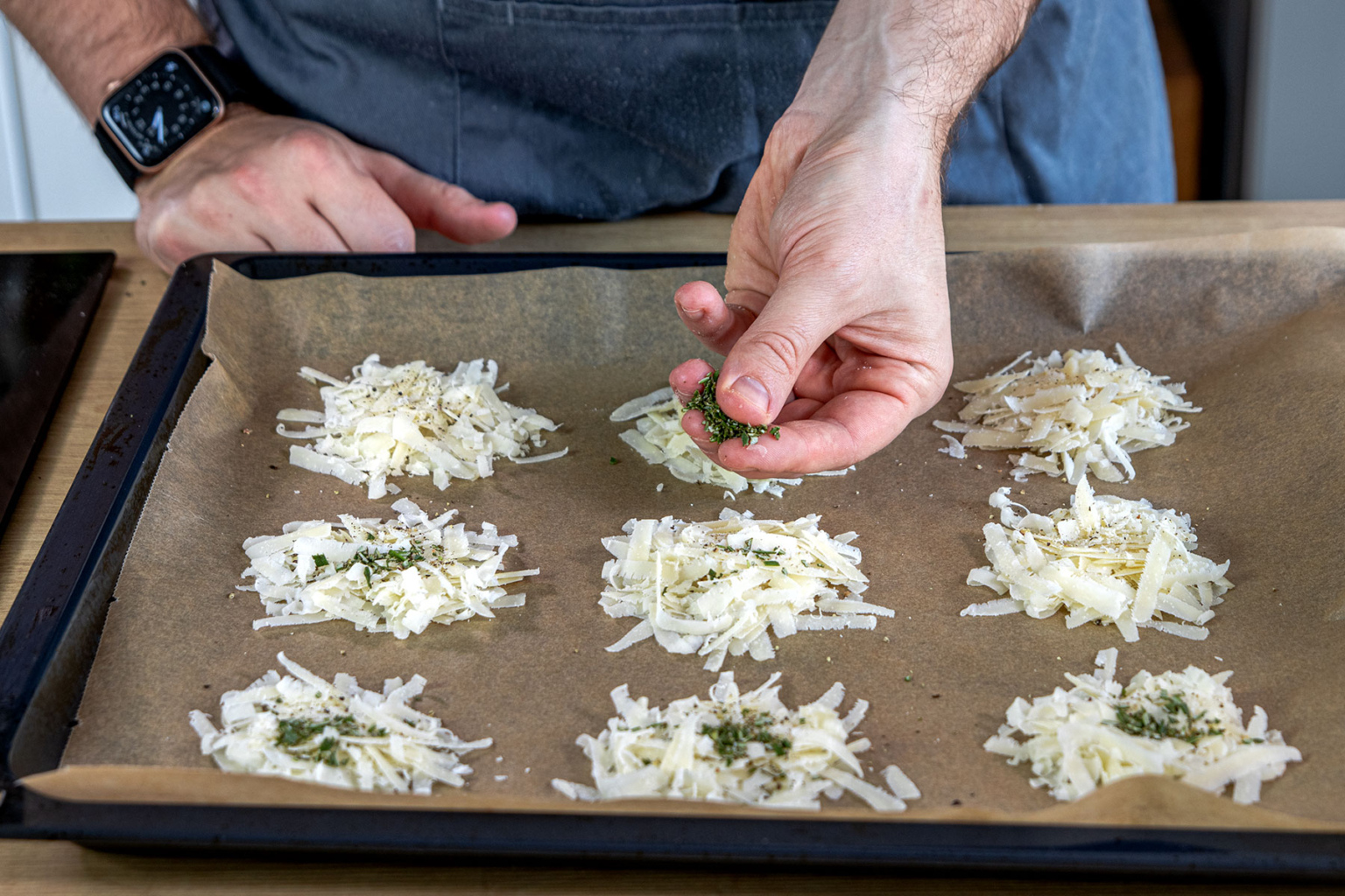 Parmesanchips | Rezept