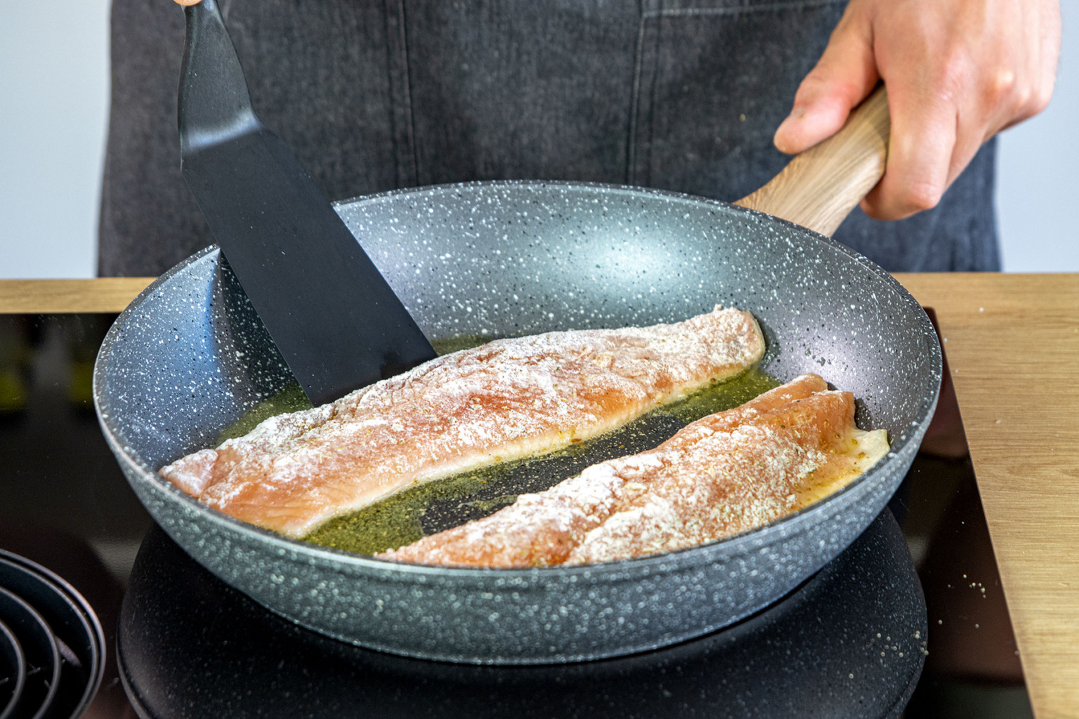 Saiblingsfilet braten | Rezept