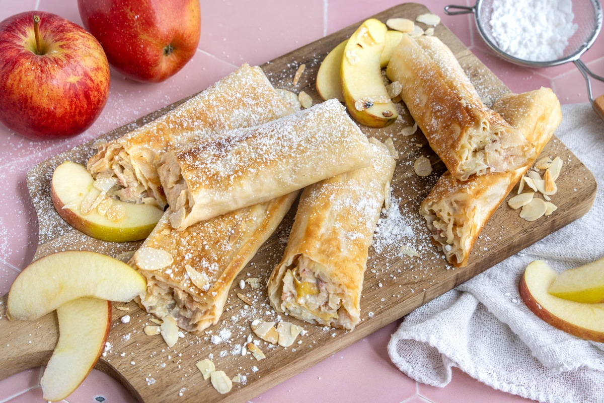 Süßer Filoteig mit Äpfeln | Rezept - eat.de