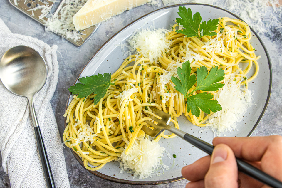 Spaghetti aglio e olio Original-Rezept