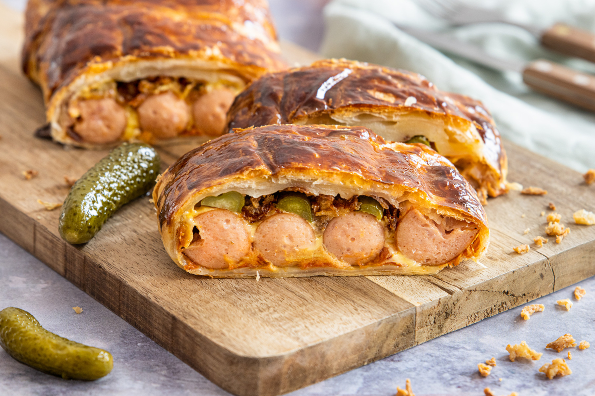 Hot Dog Strudel | Rezept - eat.de