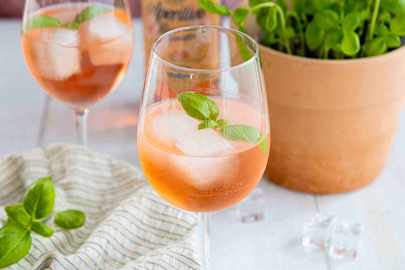 Ramazzotti Rosato Mio Cocktail | Rezept- eat.de