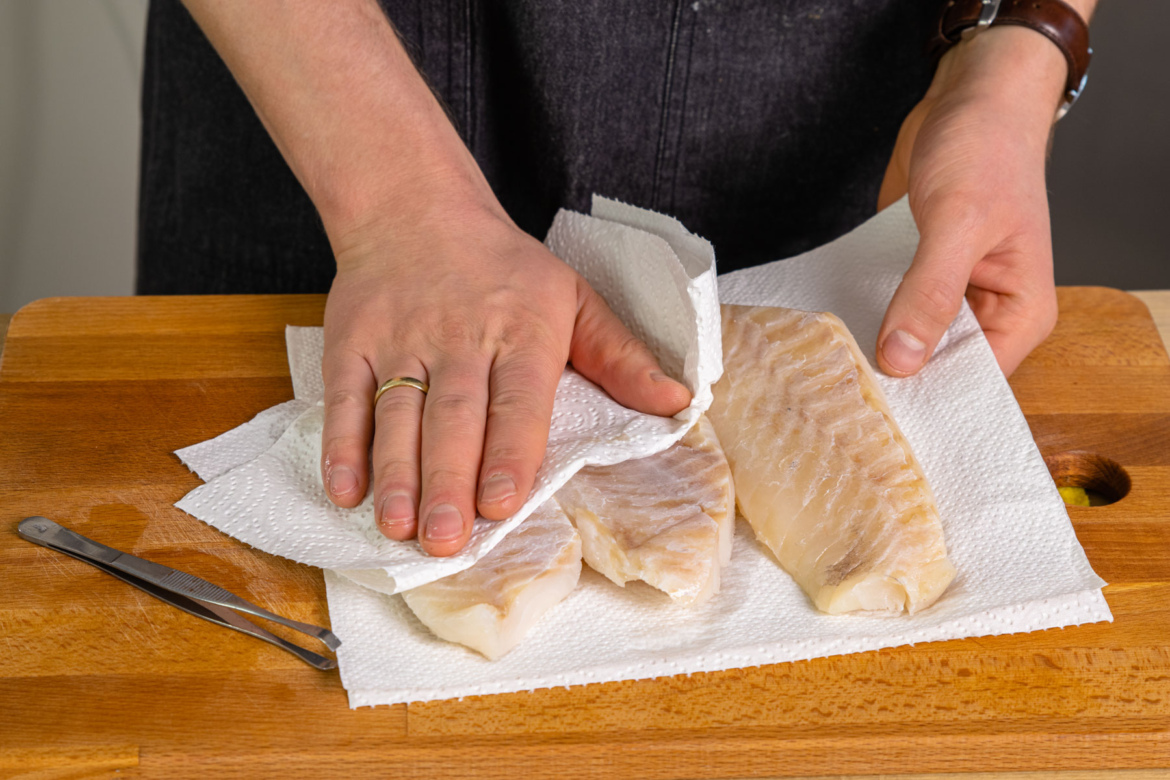 Gebratenes Rotbarschfilet zubereiten | Rezept
