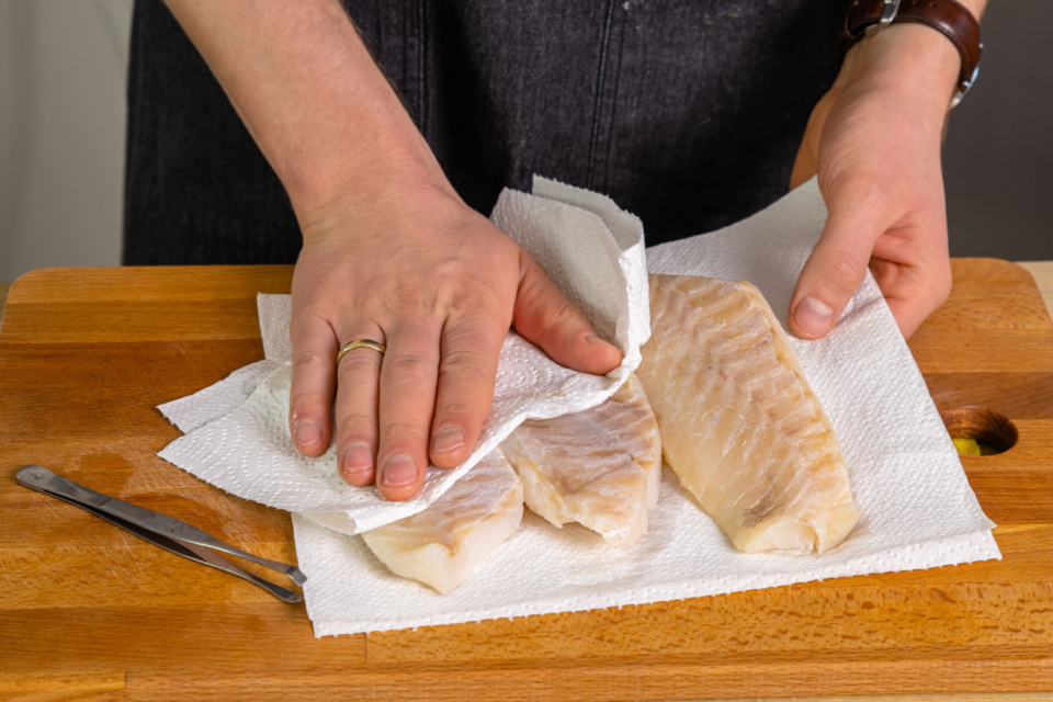 Gebratenes Rotbarschfilet zubereiten | Rezept