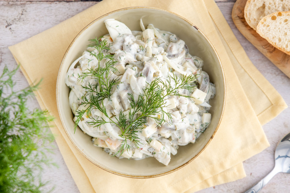 Rezept Heringssalat Hausfrauenart Omas Rezept