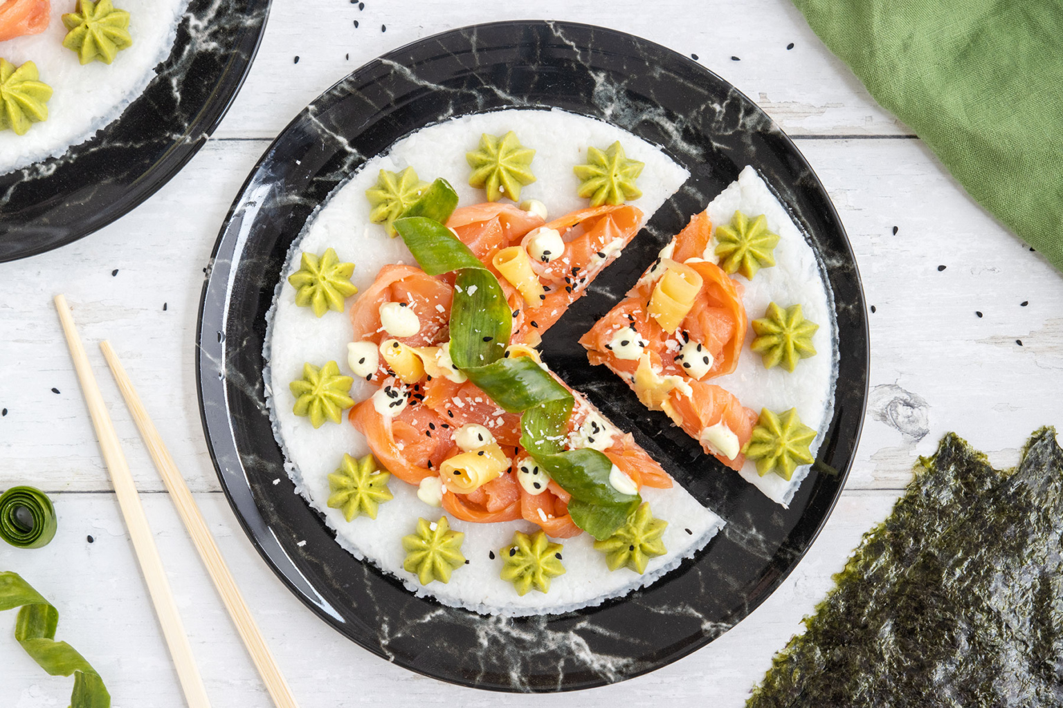 Sushi-Pizza | Rezept - eat.de