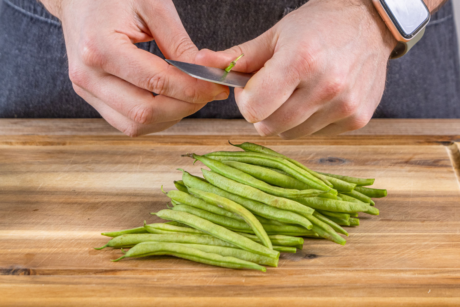 Prinzessbohnen im Speckmantel | Rezept