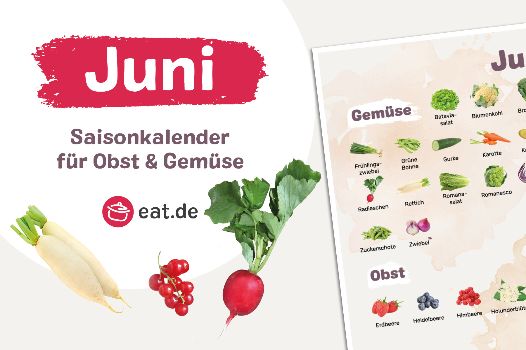 Saisonkalender September für Obst und Gemüse