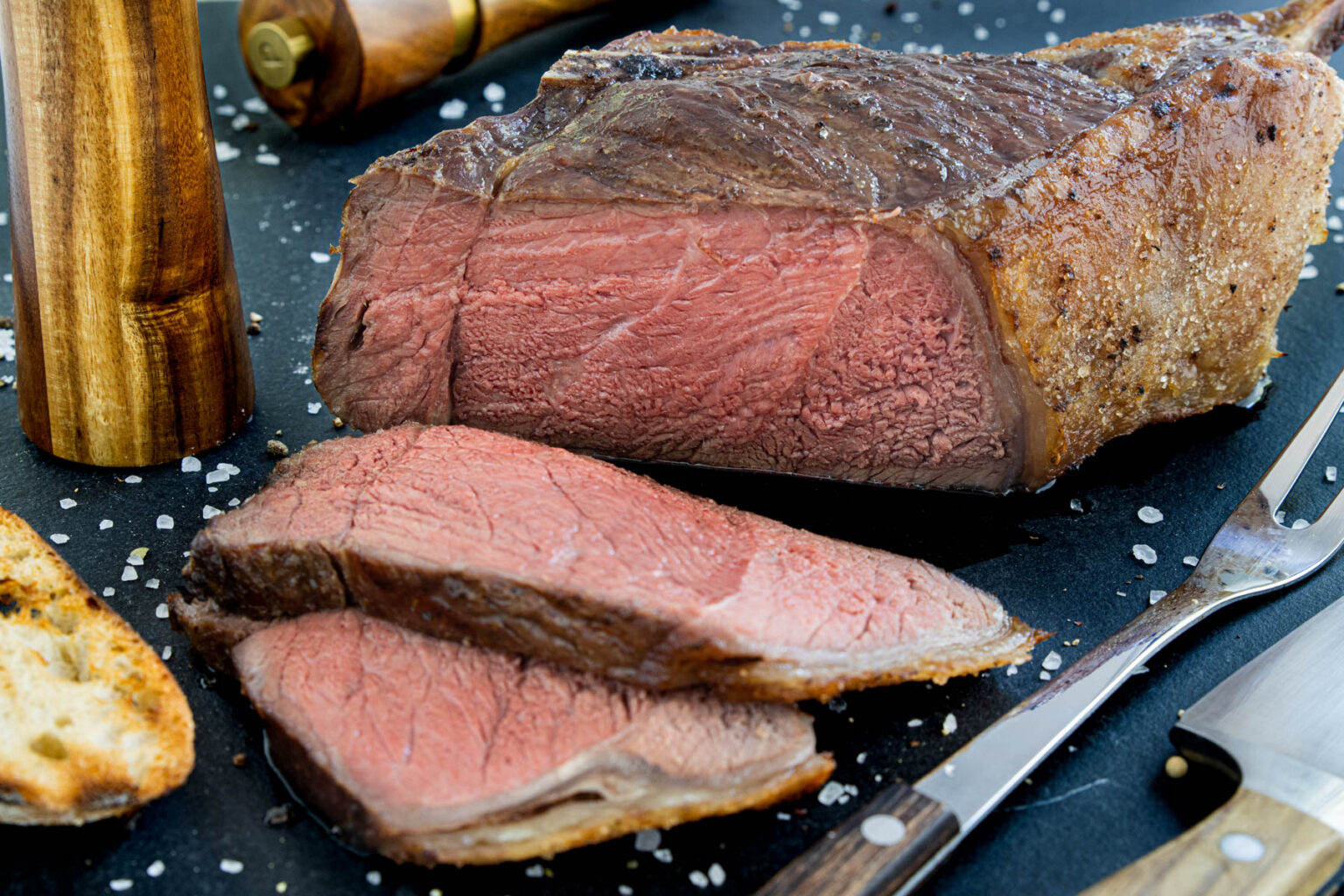 Tomahawk-Steak rückwärts grillen | Rezept
