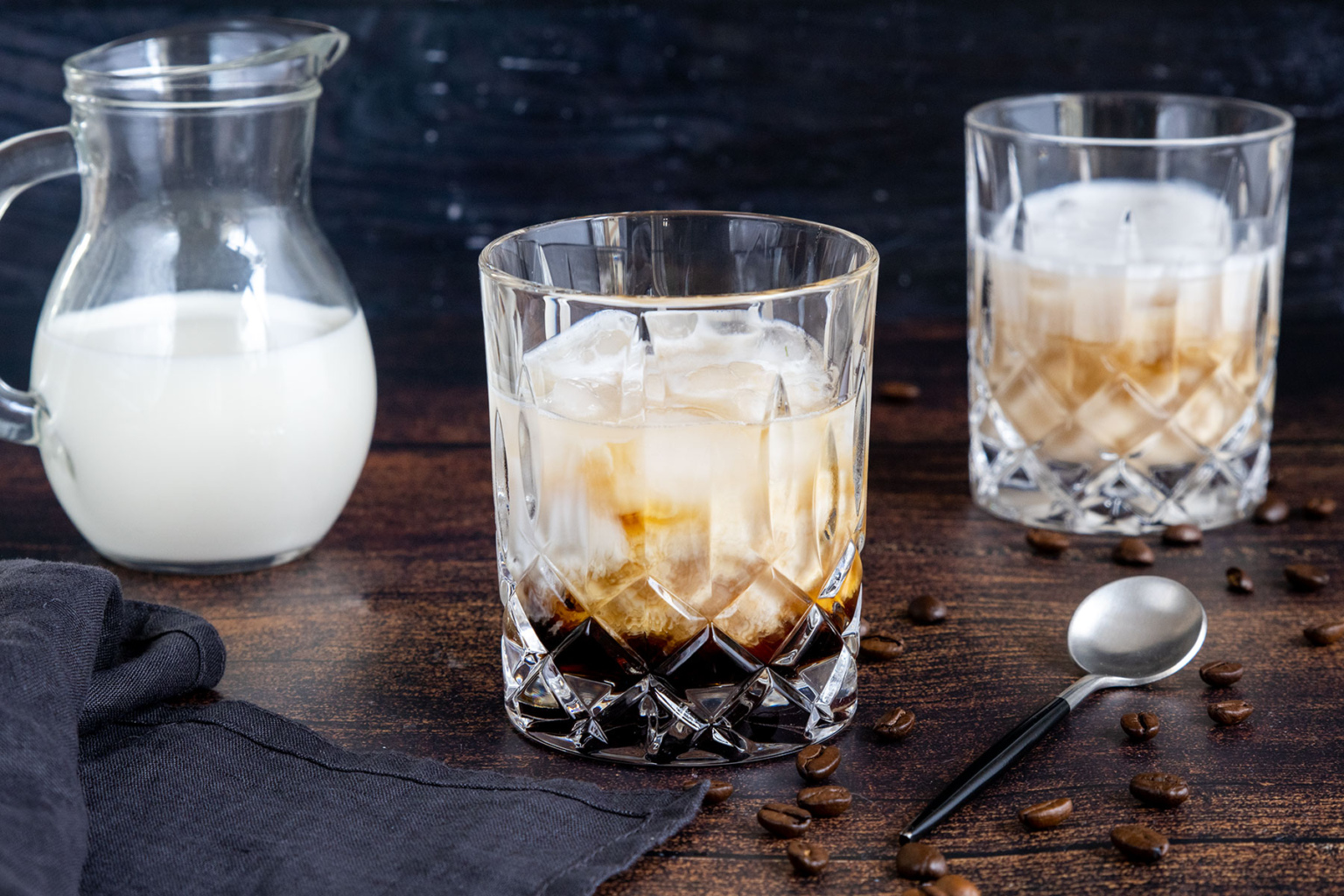 White Russian mit Milch Cocktail-Rezept
