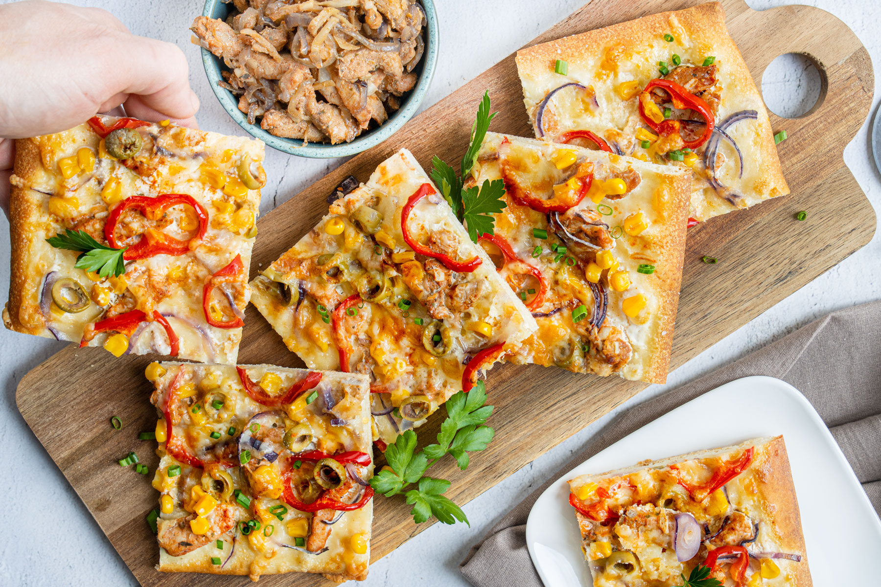 Selbstgemachte Pizza einfrieren in 5 Schritten