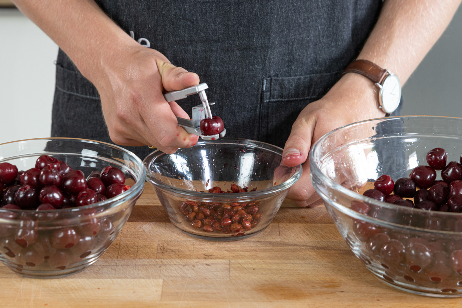 Kirschen im Backofen einwecken | Rezept