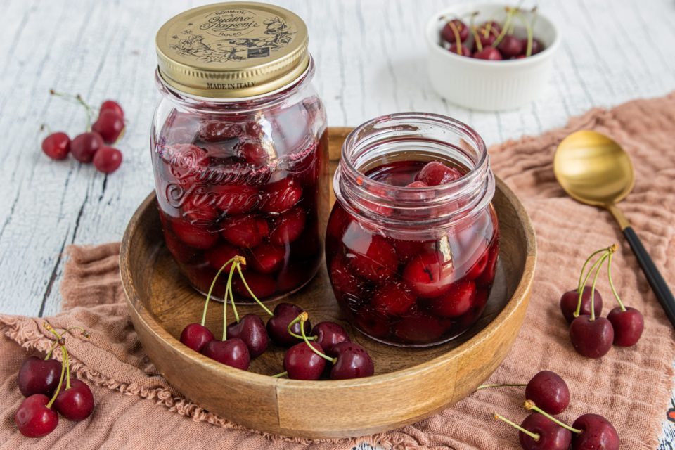 Kirschen im Backofen einwecken | Rezept