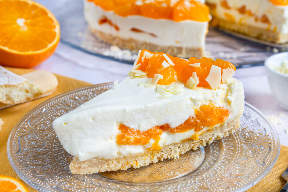 Philadelphia-Torte mit Mandarinen | Rezept - eat.de