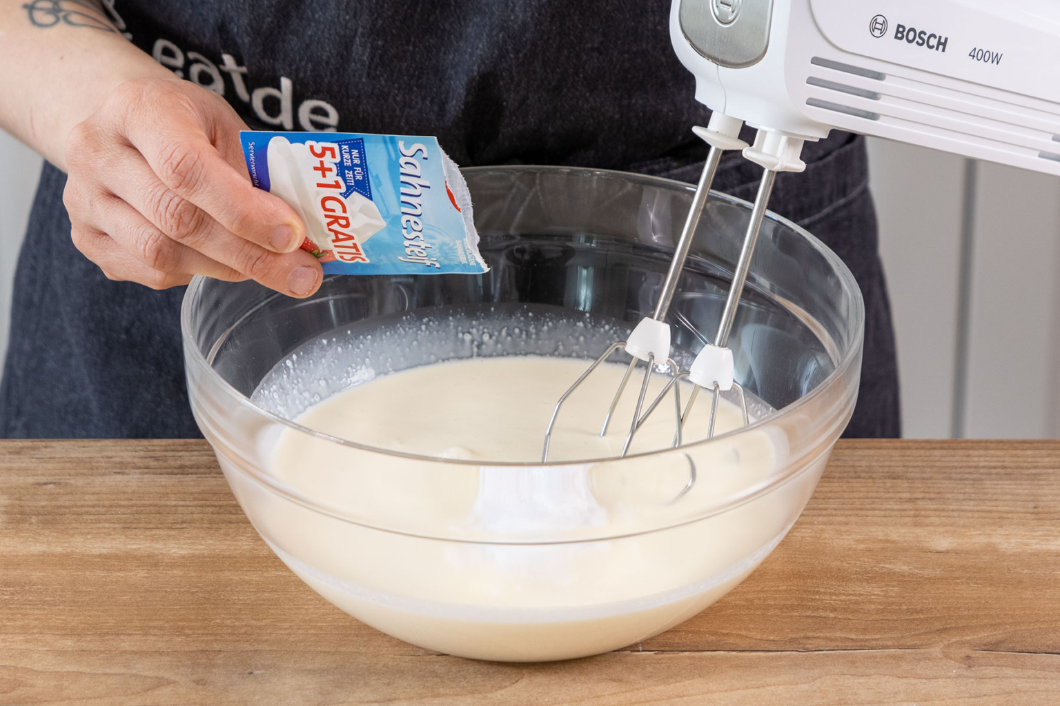 Quark-Sahne-Creme ohne Gelatine | Rezept