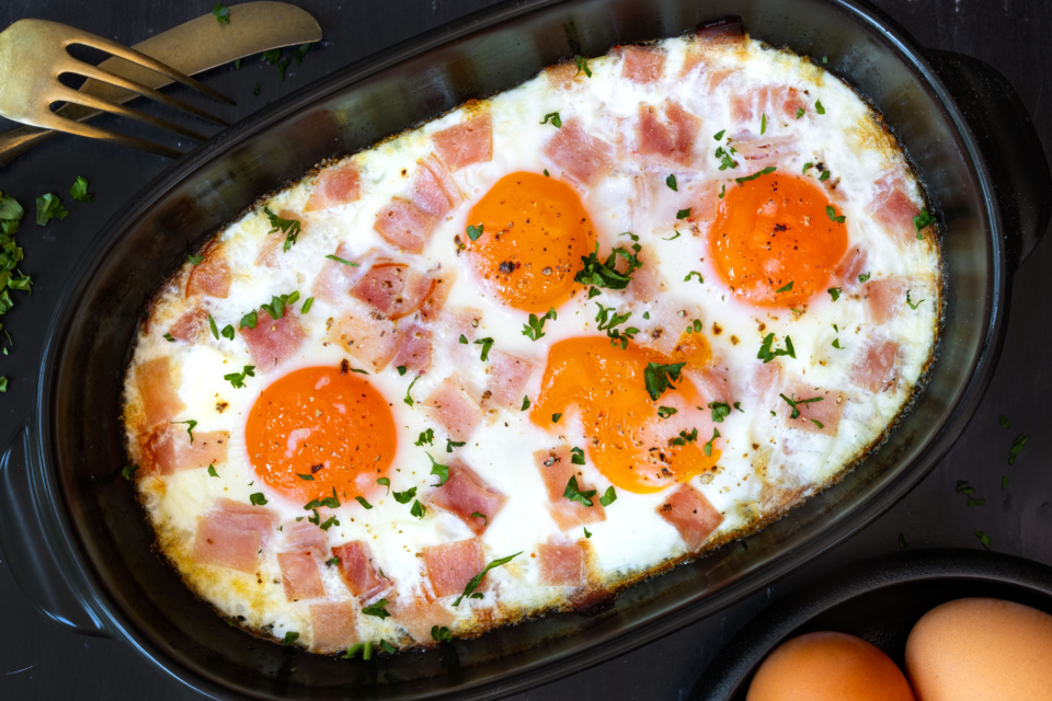 Spiegelei aus dem Backofen | Rezept