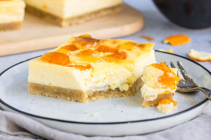 Mandarinen-Schmand-Kuchen vom Blech | Rezept- eat.de