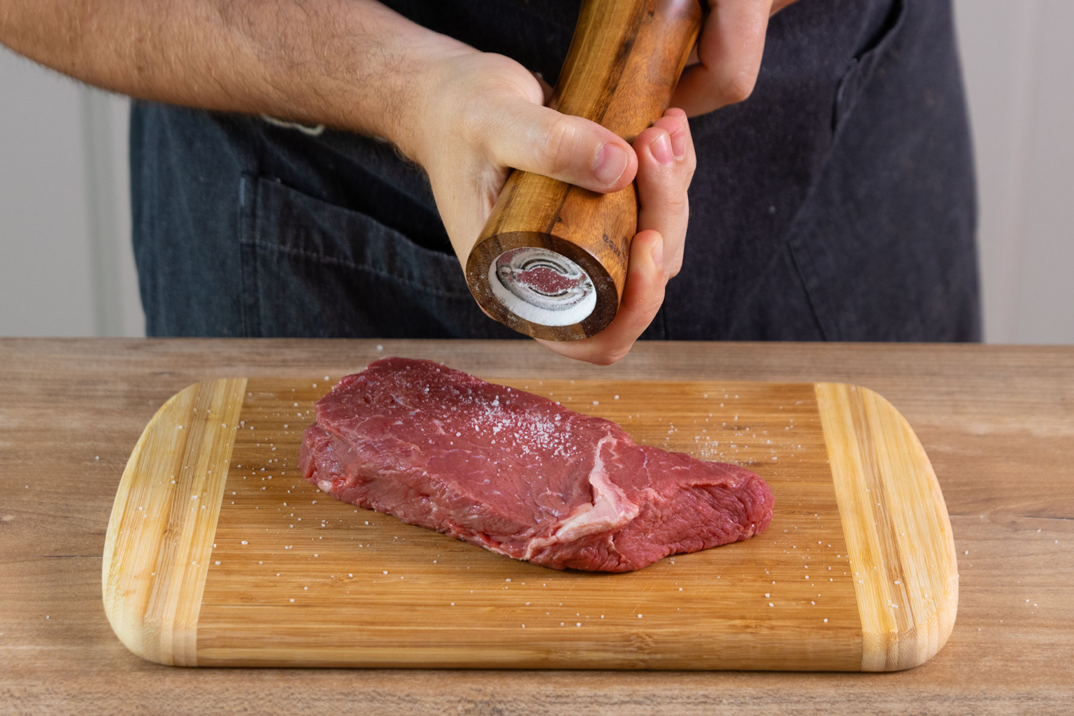 Rinderhüftsteak richtig braten | Rezept