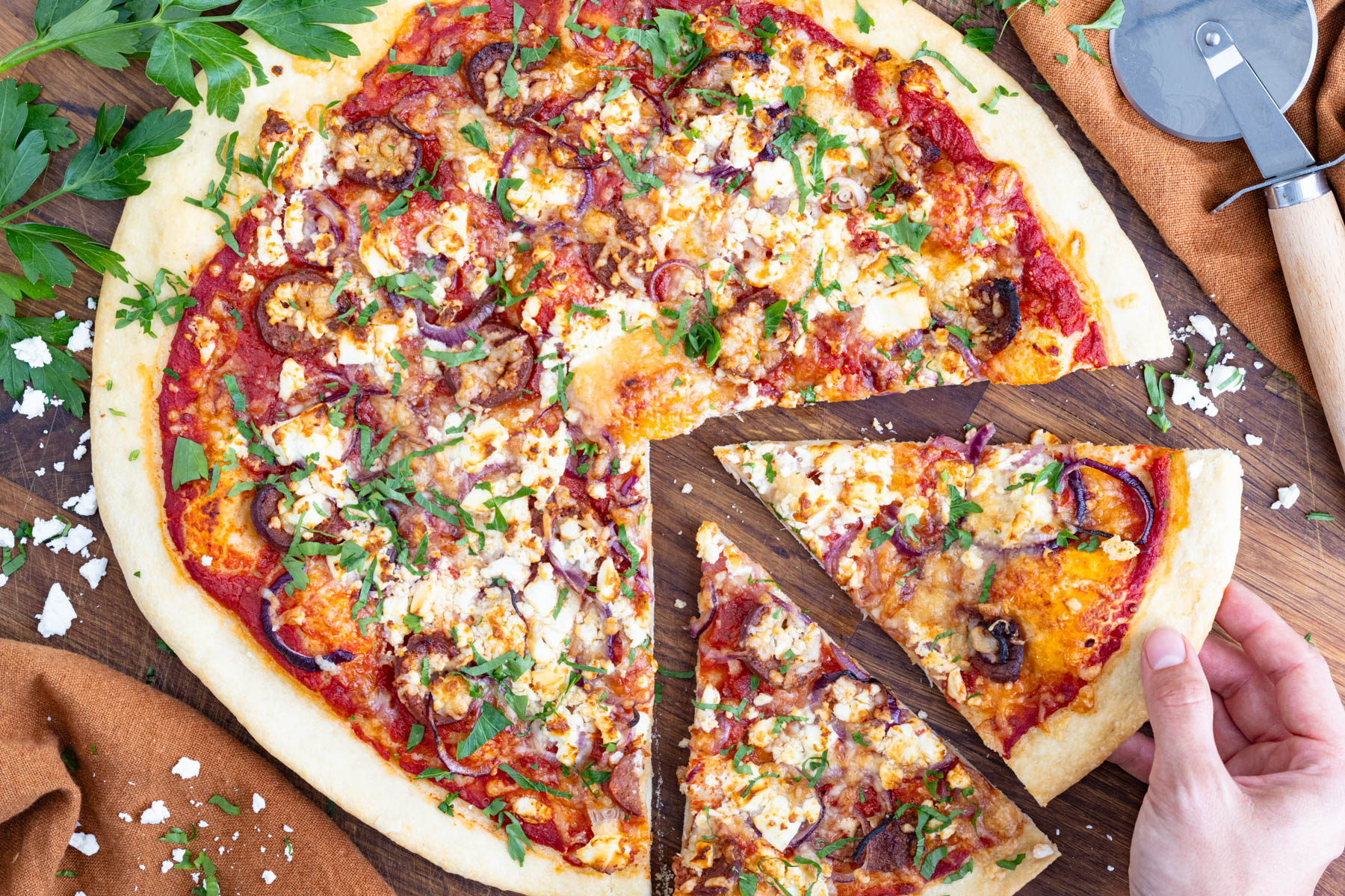 Selbstgemachte Pizza einfrieren in 5 Schritten