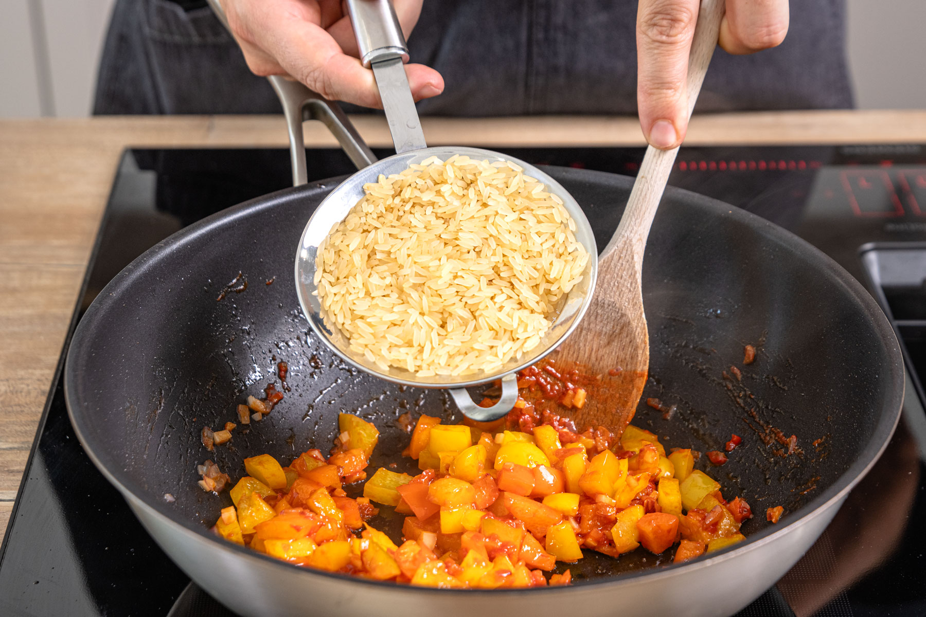Paprika-Reis-Pfanne