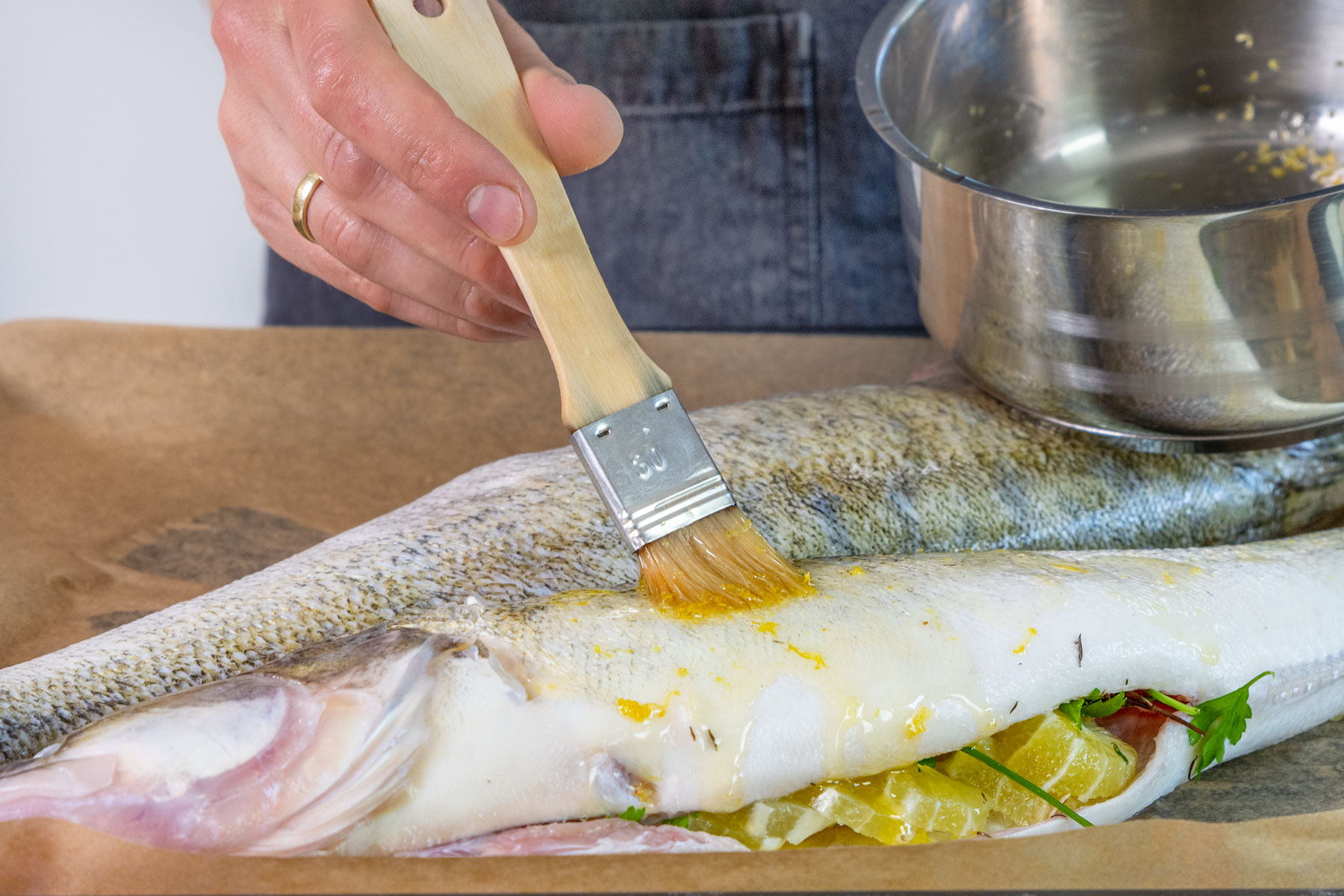 Zander aus dem Ofen | Rezept