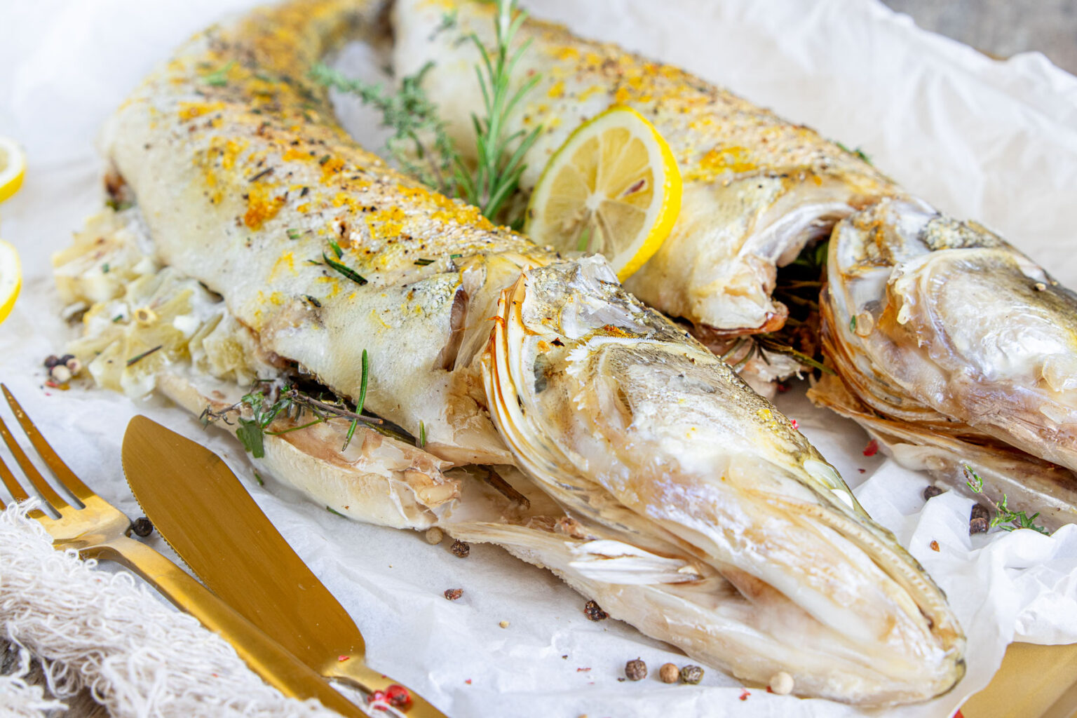 Zander aus dem Ofen | Rezept
