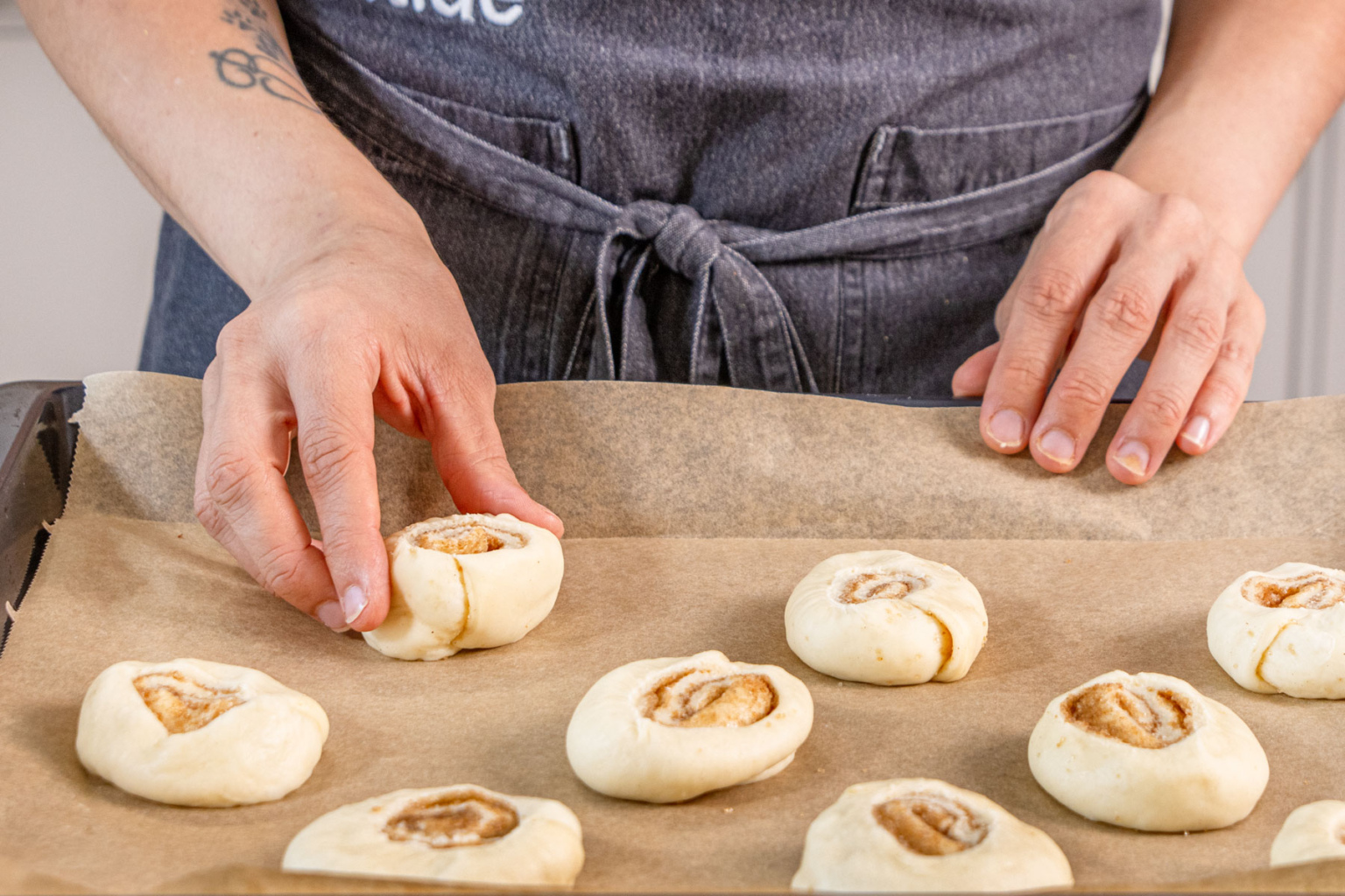 Zimtschnecken mit Fertigteig