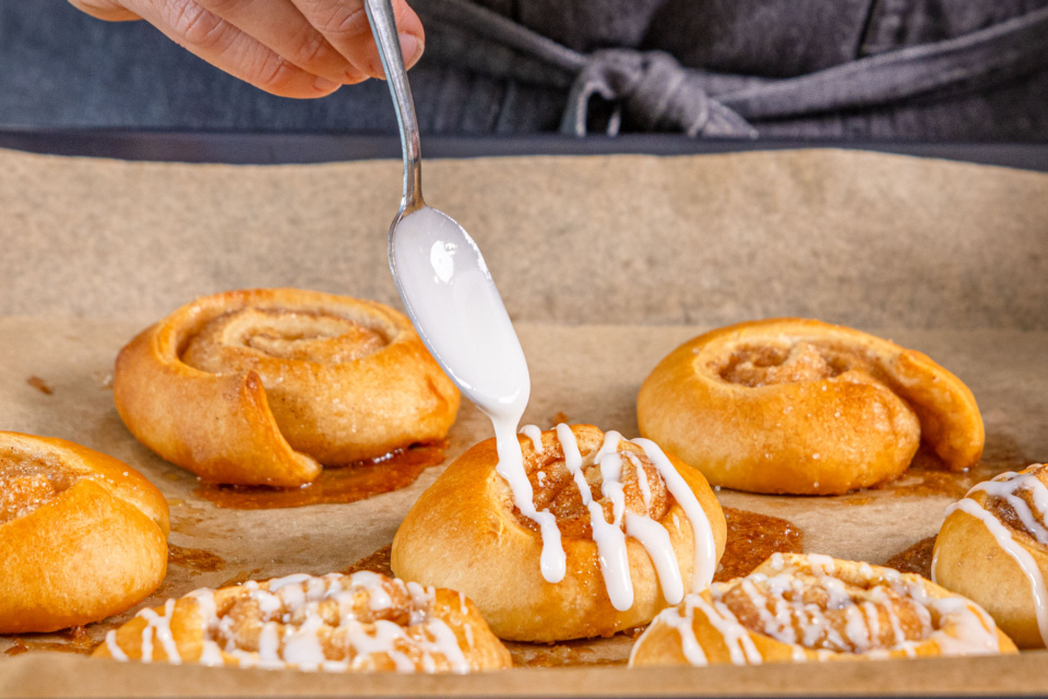 Zimtschnecken mit Fertigteig