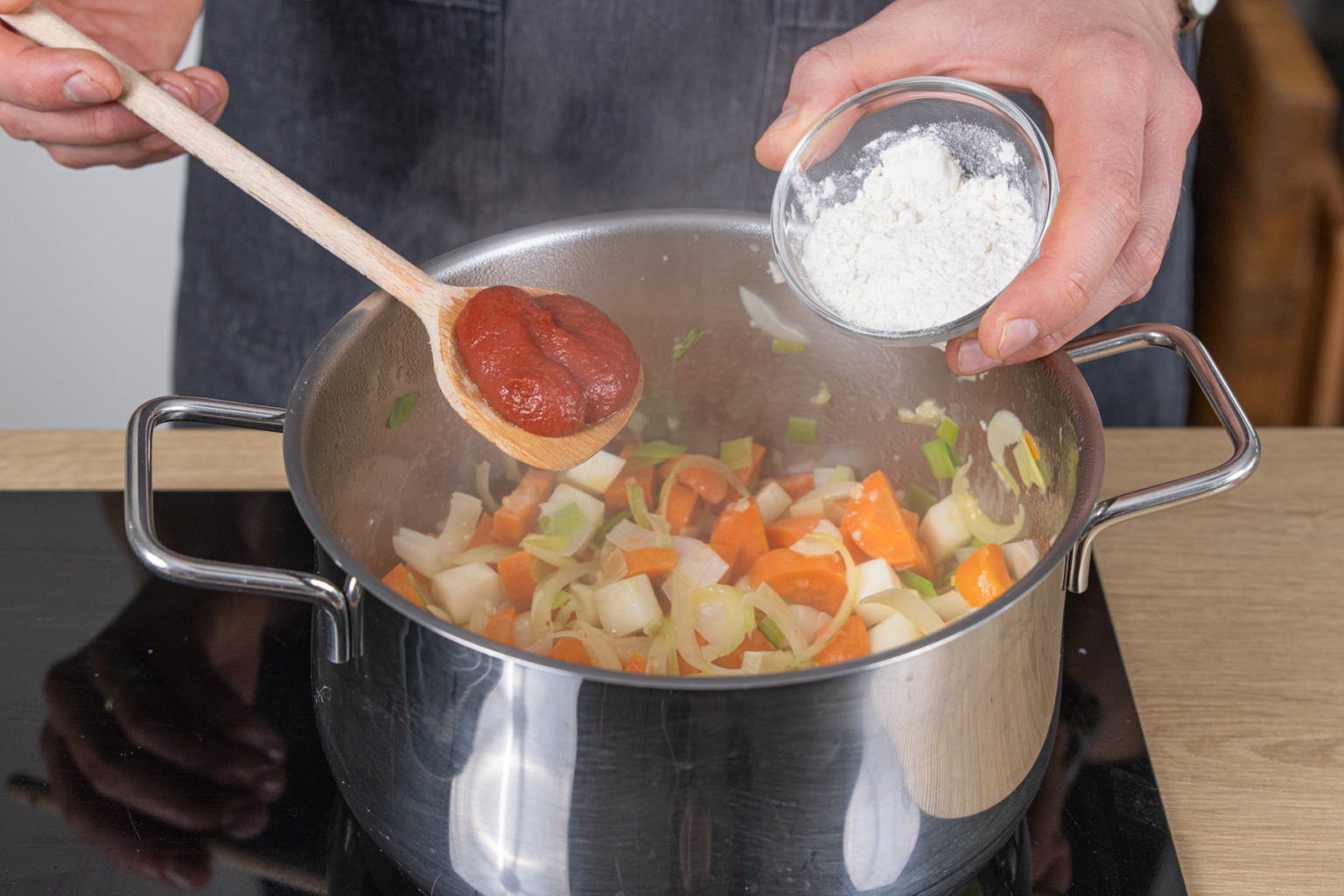 Einfache Fischsuppe