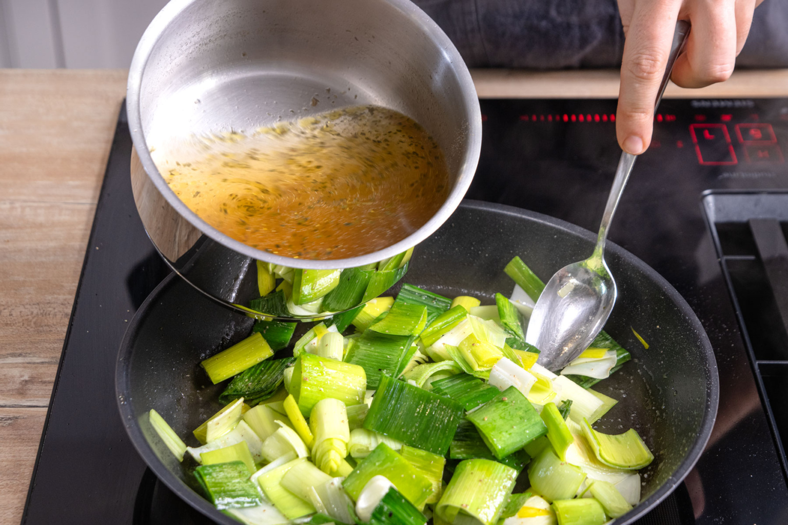 Einfaches Porree-Gemüse | Rezept