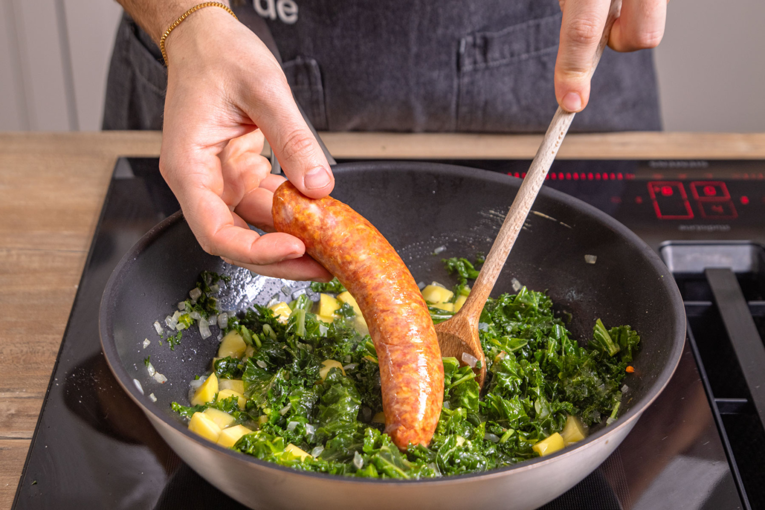 Grünkohl mit Mettwurst | Rezept