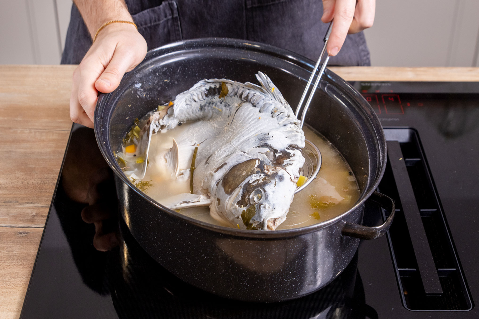 Karpfen blau nach Omas Rezept