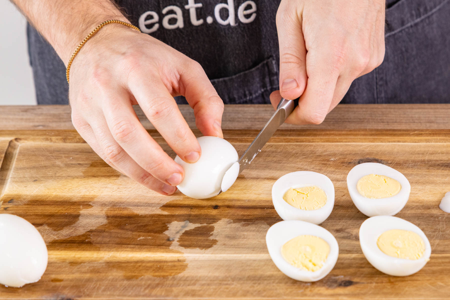 Gefüllte Eier mit Mayonnaise