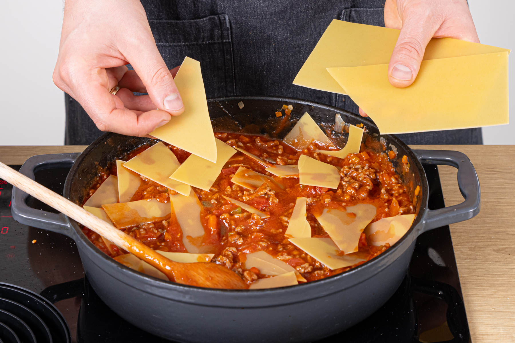 Pfannen-Lasagne: schnell & so einfach