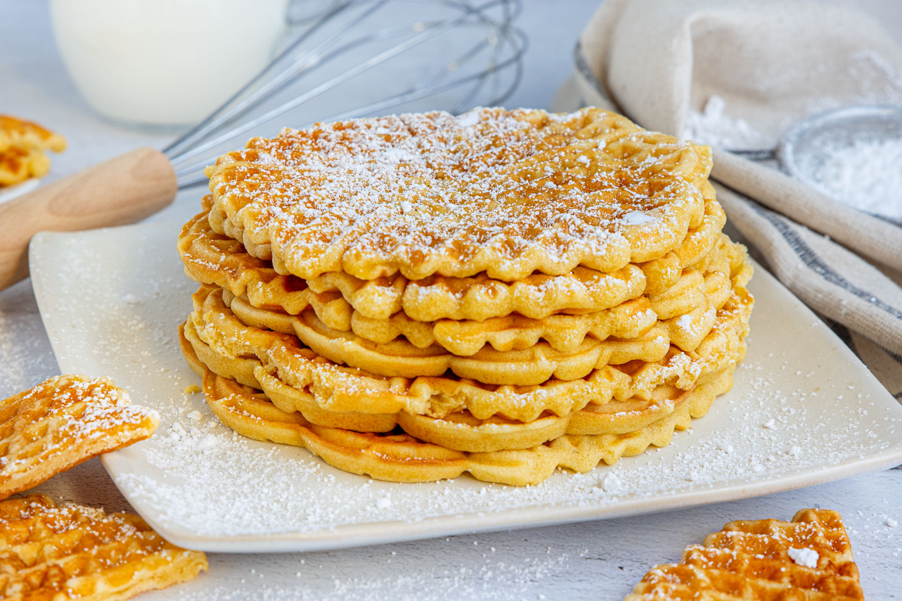 Buttermilchwaffeln: fluffig & lecker | Rezept