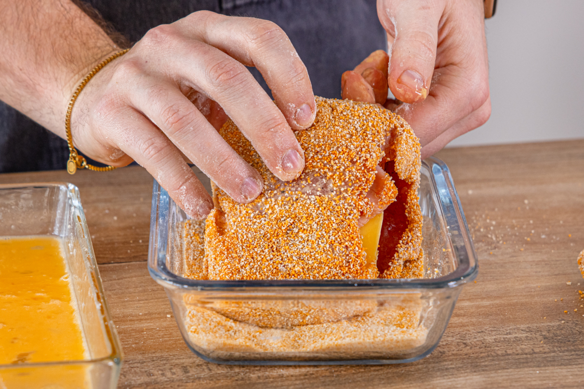 Cordon Bleu aus der Heißluftfritteuse